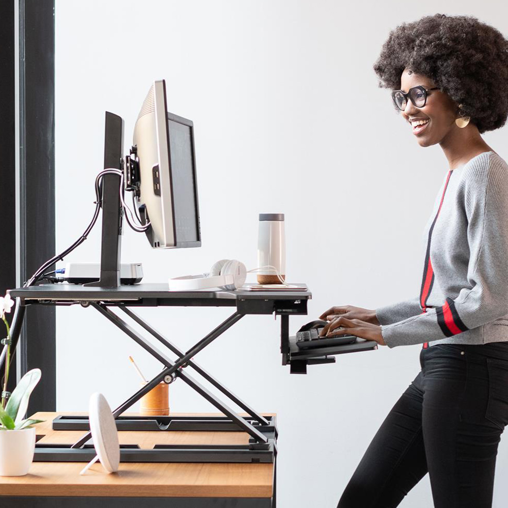 Ergotron WorkFit-TX klappbar